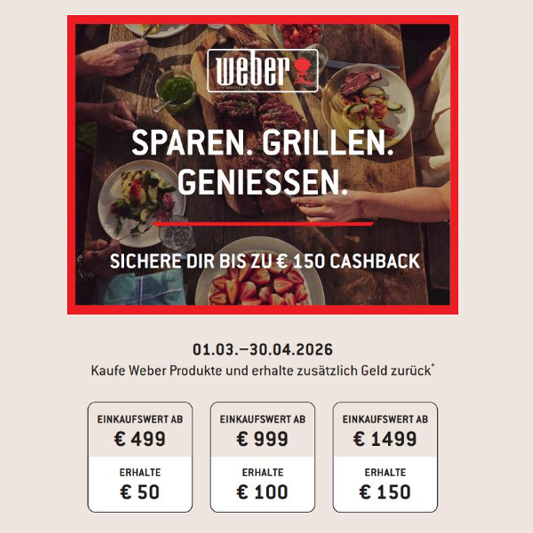 Weber Grill Aktion
